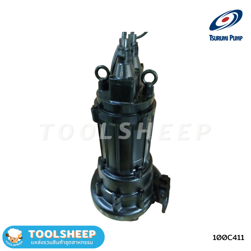 ปั๊มน้ำแบบจุ่ม ปั๊มสูบตะกอน TSURUMI รุ่น 100C Series